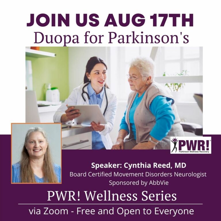 Live Class Calendar – PWR! Virtual Experience