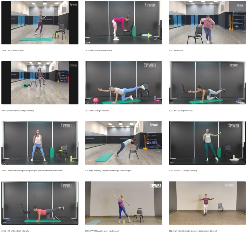 Classes Offered in the PWR! Virtual Experience - PWR! Virtual Experience